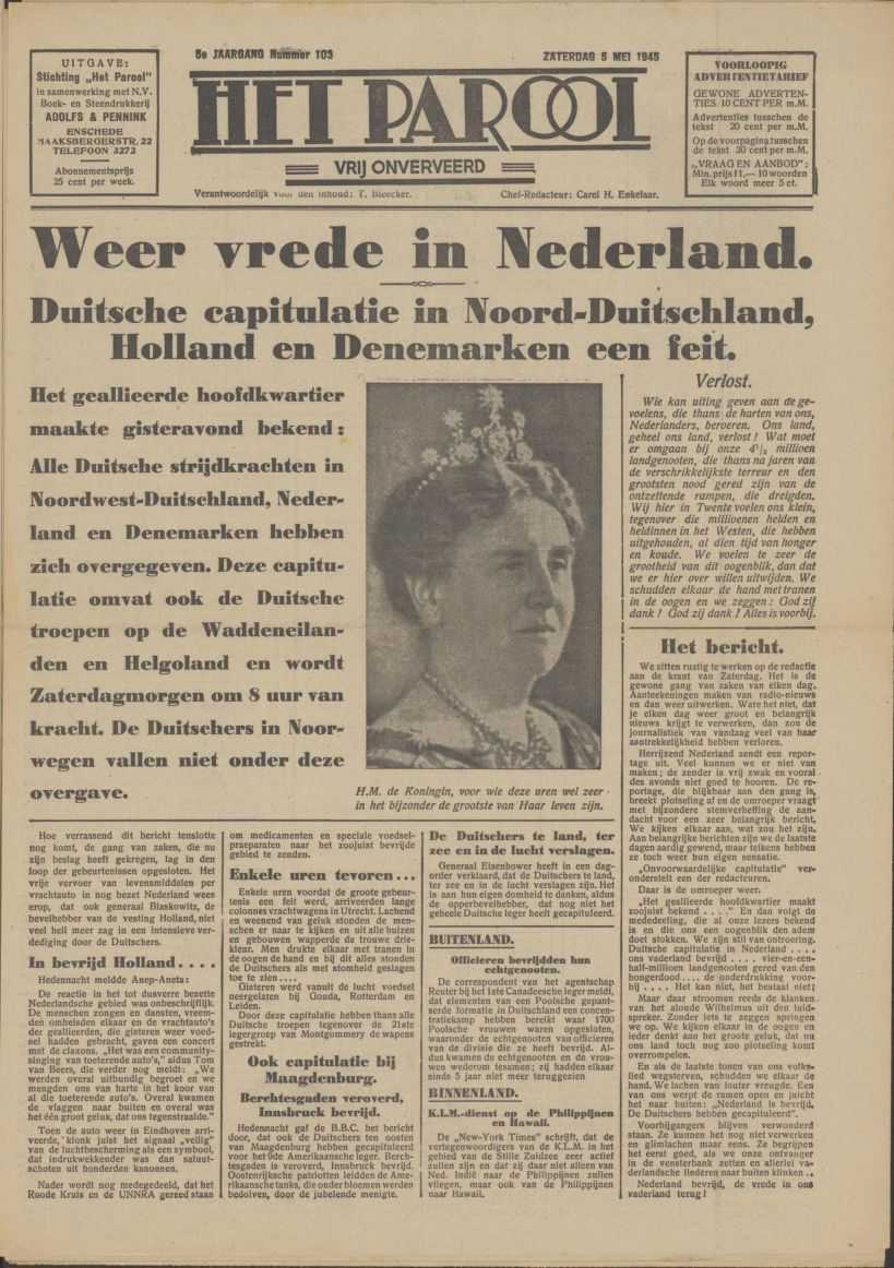 Onderzoek naar gedigitaliseerde kranten uit de Tweede Wereldoorlog ...